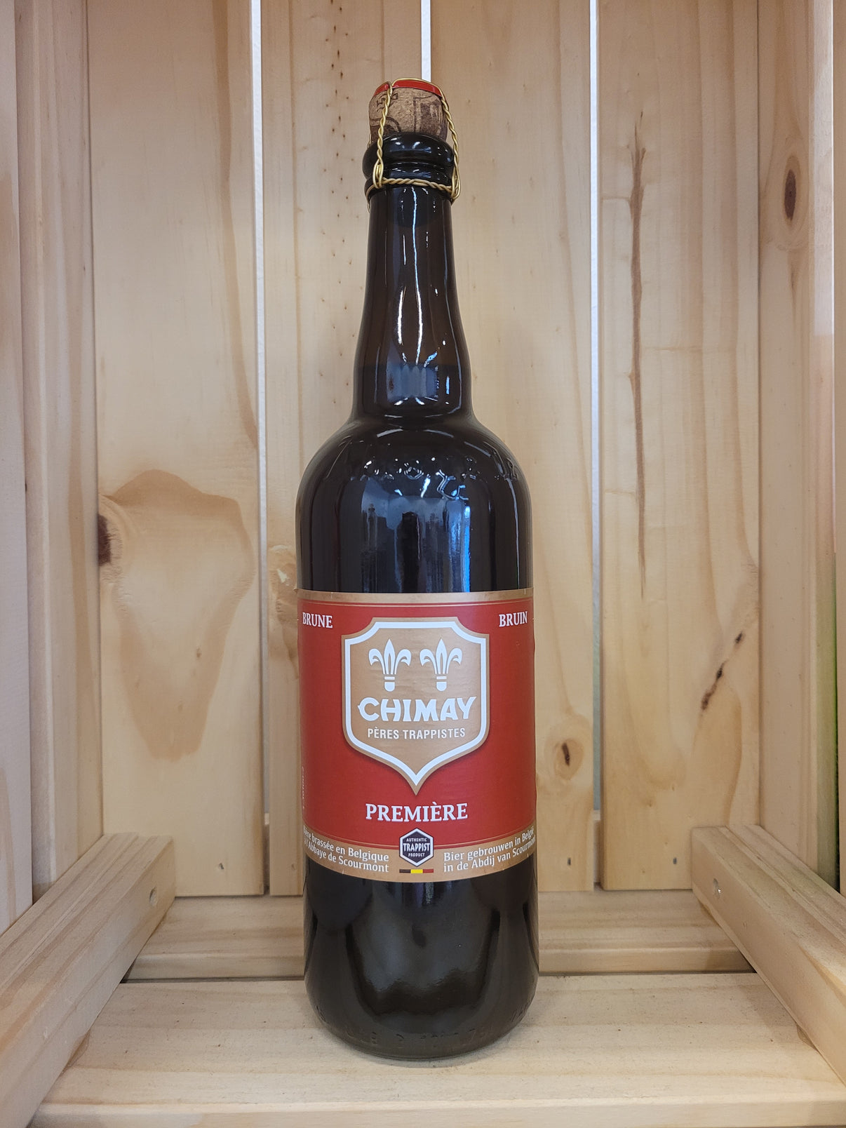 Chimay Première Bruin Trappistenbier | Alk. 7,0% vol. | 0,75L – Der Bierabt